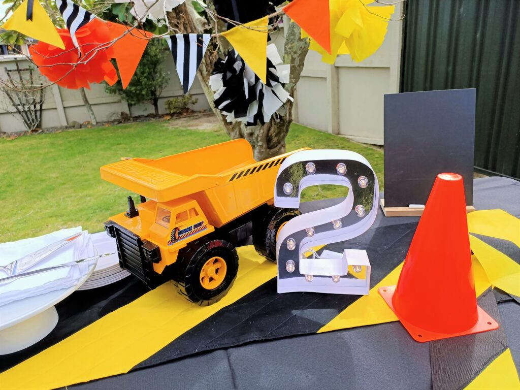 Construction Party Hire Box - The Party Godmother