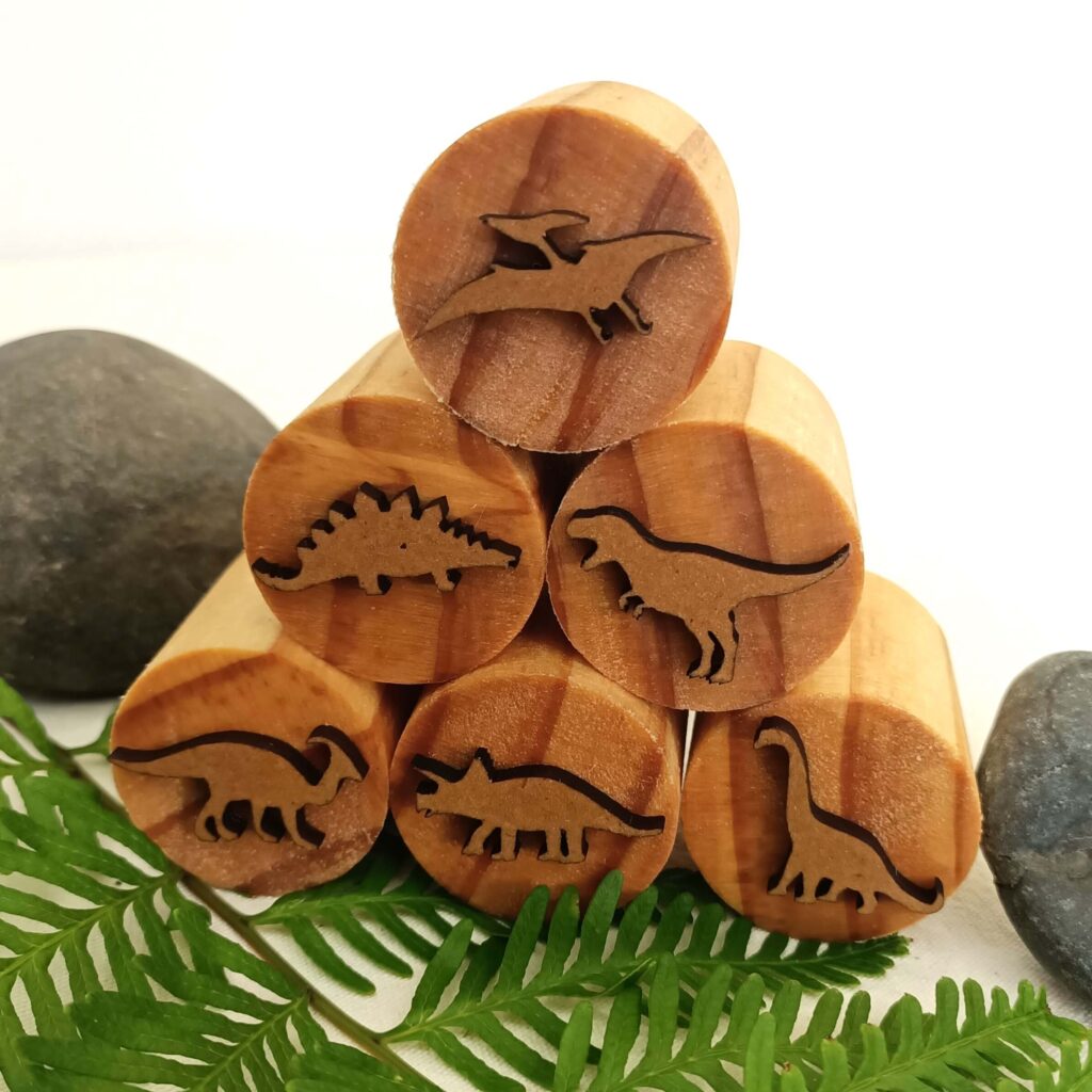 Dinosaur Dough Stamp Set - The Party Godmother